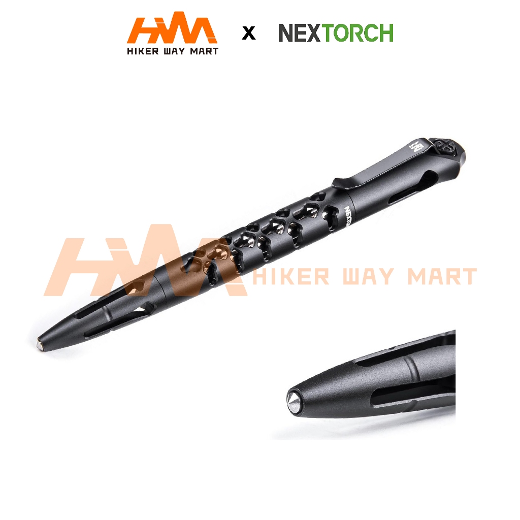 NEXTORCH NP20 Pen with Tungsten Steel Glass Breaker Tip, Self-Defence ...
