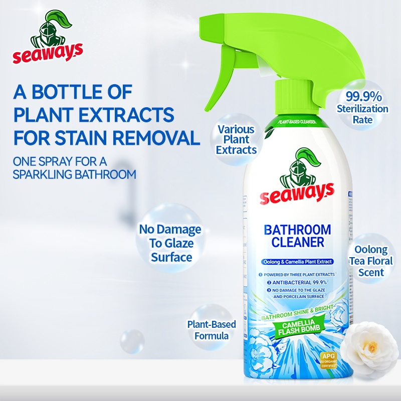 Seaways Bathroom Cleaner Toilet Bowl Cleaner Cement Stain Remover Glass ...