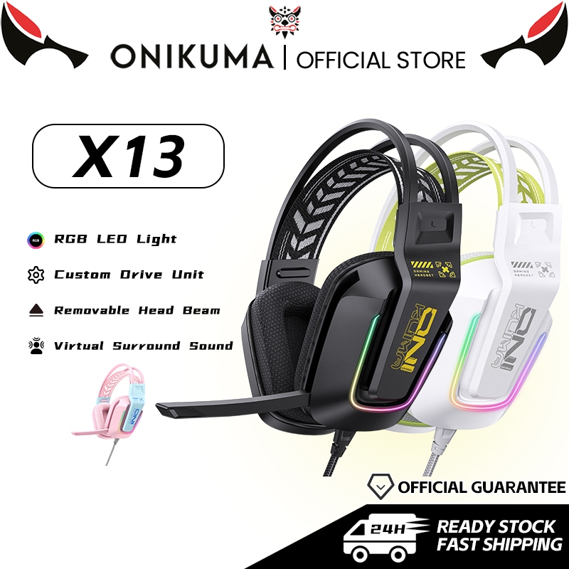 ONIKUMA X13 Gaming Headset Stereo Sound Audio Music Headphones With ...