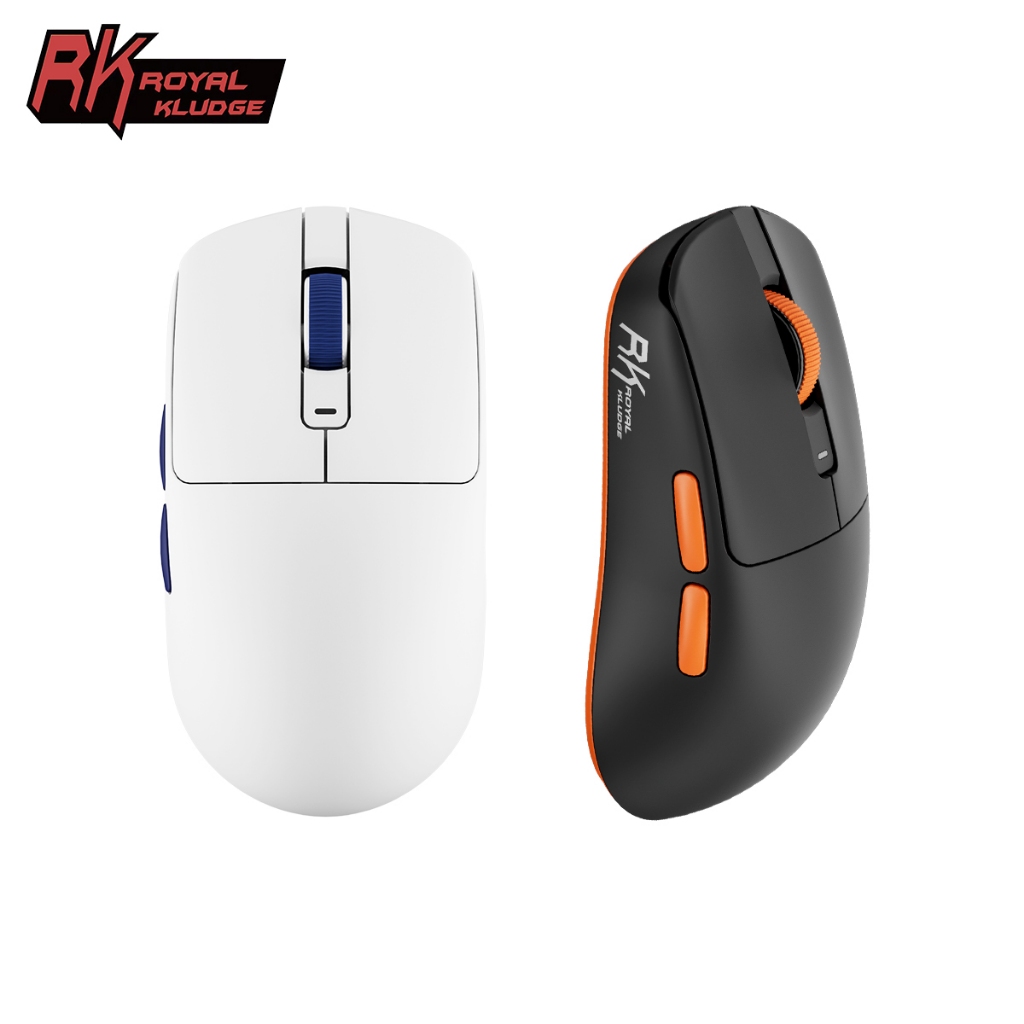 RK M30 Royal Kludge Wireless Mouse Tri-Mode Bluetooth Rechargeable ...