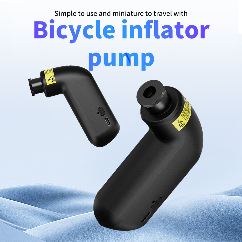 Portable Mini Electric Bicycle Pump Lightweight Type-C interface Bike ...