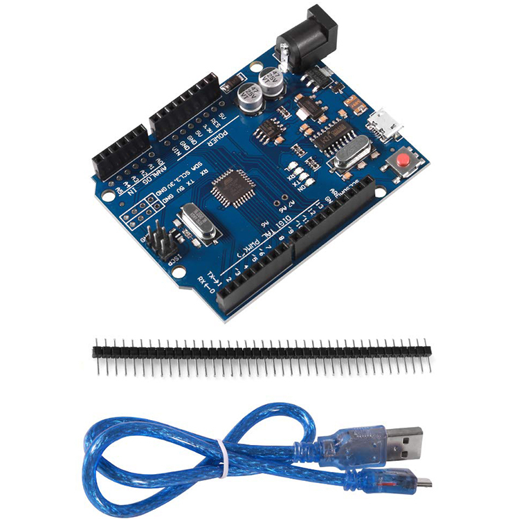 Micro USB UNO R3 Development Board ATmega328P+CH340G Chip 16Mhz For Arduino | Shopee Philippines