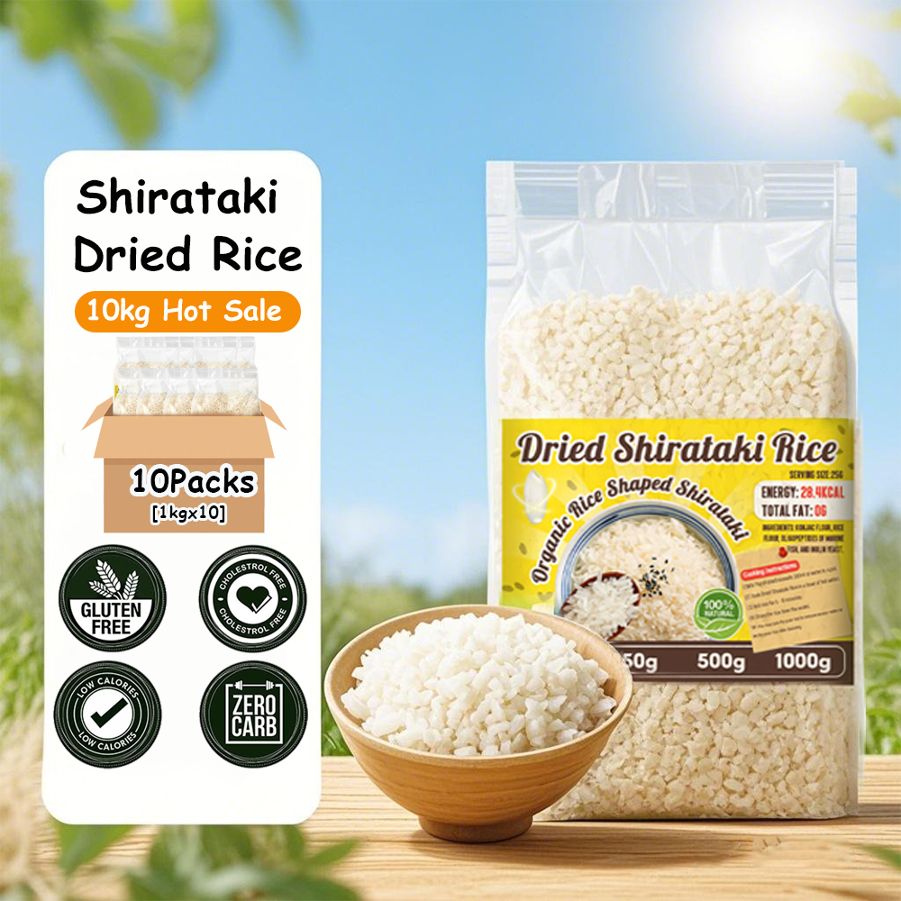 10Kg Shirataki Rice Dried Konjac Rice Organic Low Carb Diet Healthy ...