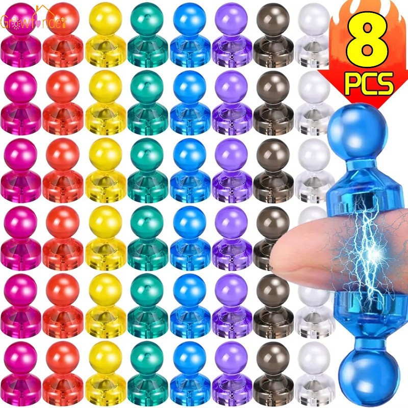 Super Strong Neodymium Magnetic Pushpins Sucker Thumbtack Durable ...