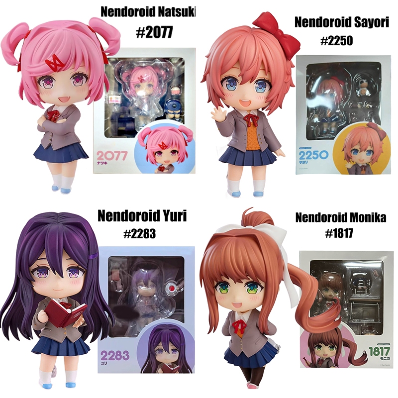 Sayori Nendoroid Yuri Doki Doki Literature Club Monika Movable Joint ...
