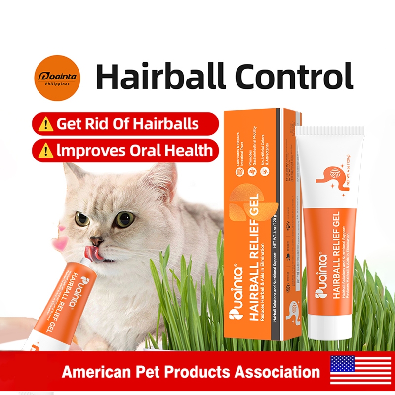 PUAINTA Hairball Solution For Cat Hair Removal Enhances Immunity Cat ...