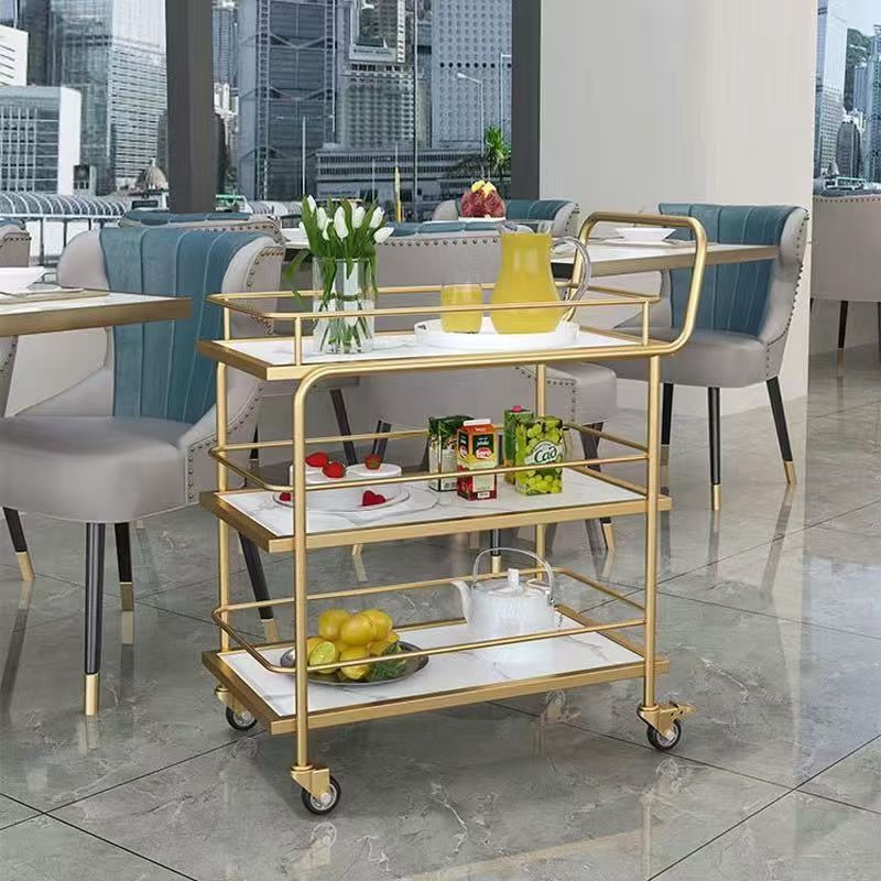 Nordic trolleys beauty salon trolleys high-end light luxury storage ...