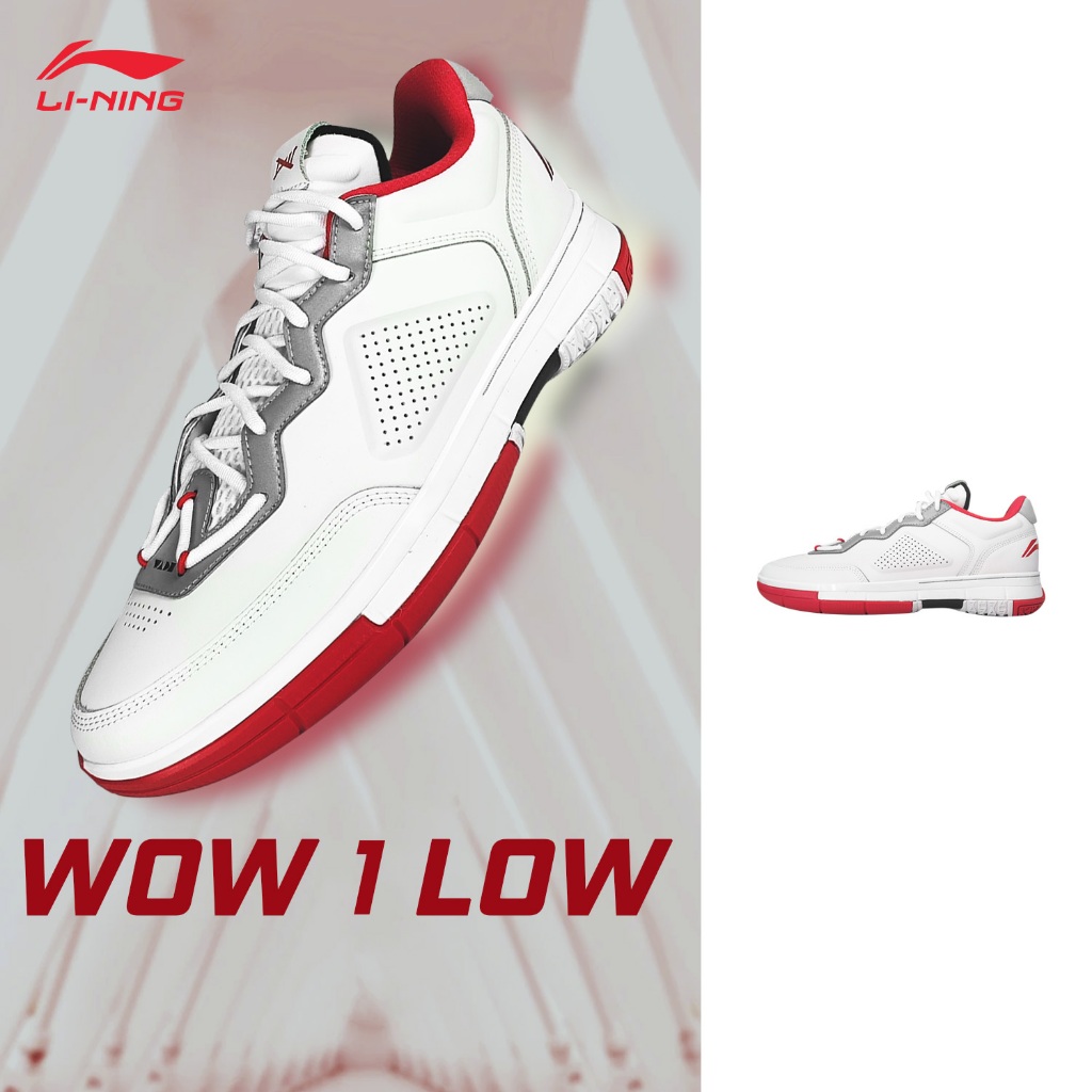 LI-NING WOW 1 LOW Men's Basketball Shoes Professional Sports ABAU099 ...