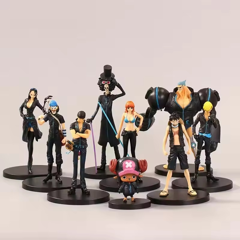 Hot Anime Figure One Piece Toys 16-23cm Brooke Black Series Model Dolls ...