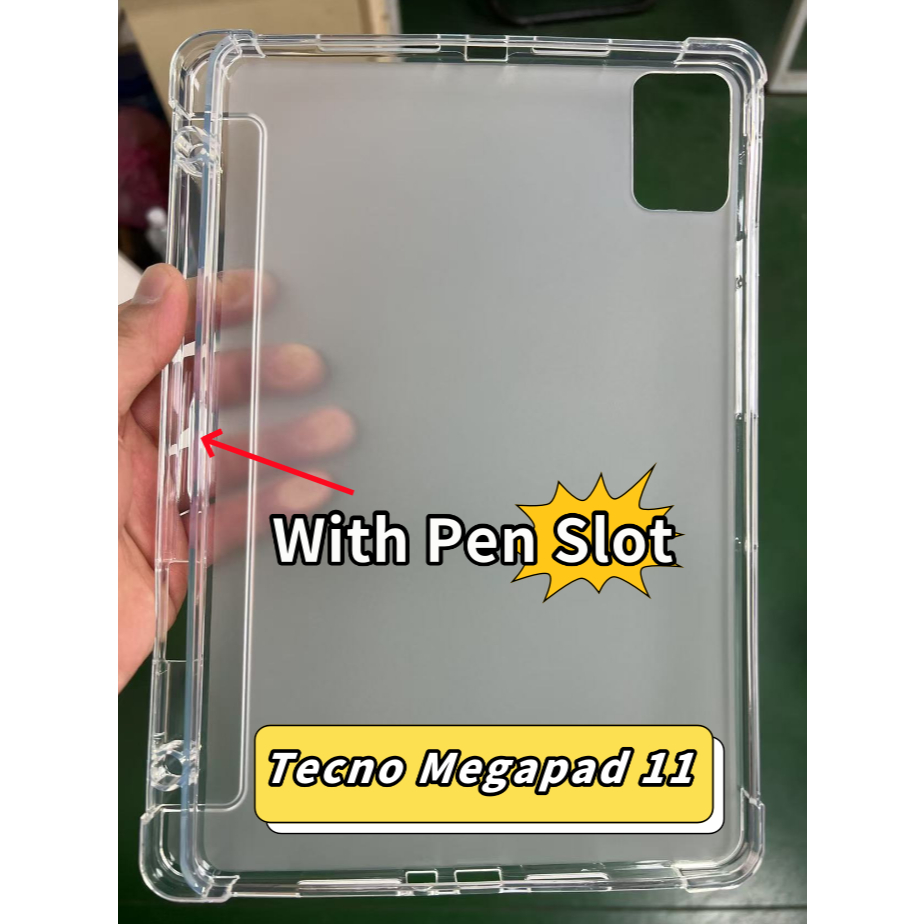 For Tecno Mega pad Megapad 11 Case 11 inch 2024 Transparent Protective ...