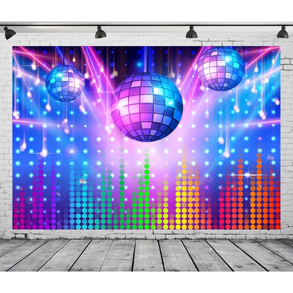 Sparkling Disco Ball Photography Backdrop Vintage 70s 80s 90s Disco ...