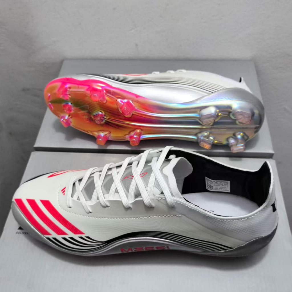 F50 Elite Messi FG knitted men's sneakers outdoor Anti-slip and Wear ...