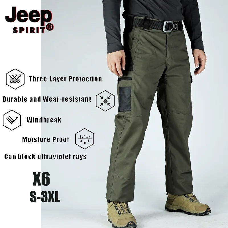 JEEP SPIRIT Tactical Pants, Work Pants, Men's and Women's Waterproof ...