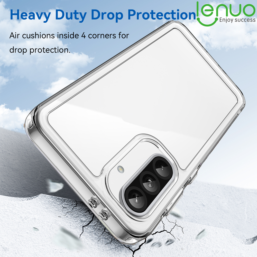 Lenuo Clear Phone Case for Samsung Galaxy A56 A36 A26 A16 A06 4G 5G ...