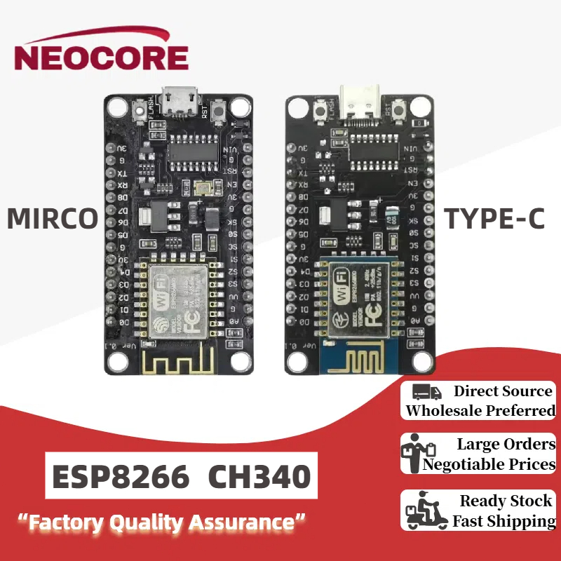 Esp8266 Serial Port Wifi Module Nodemcu Lua V3 Internet Of Things Development Board Type C Micro