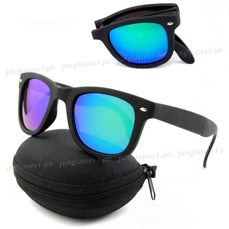 Foldable Sunglasses Box Vintage Classic Sun Glasses Men Women Unisex ...
