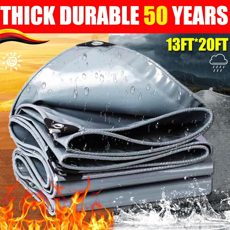 【50 years without breakage】Trapal waterproof 13FT*20FT Original makapal ...