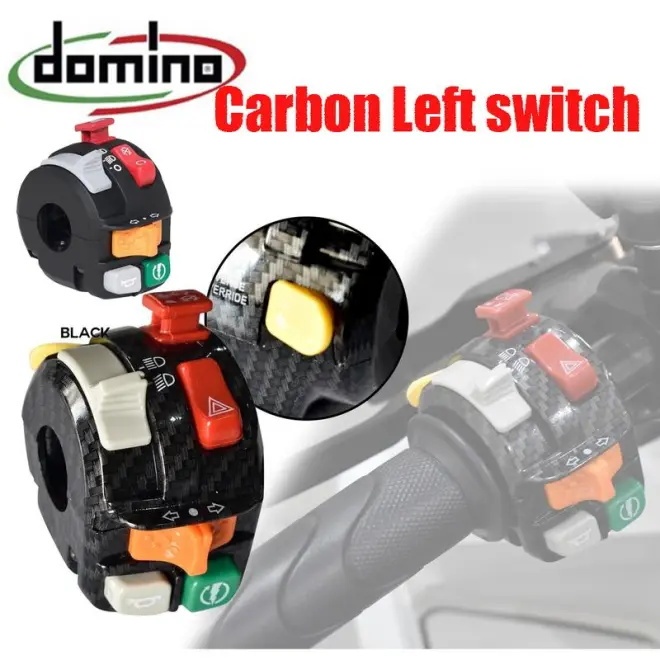 Domino Switch Left And Free Right Carbon Handle Bar Mount Plug&Play ...