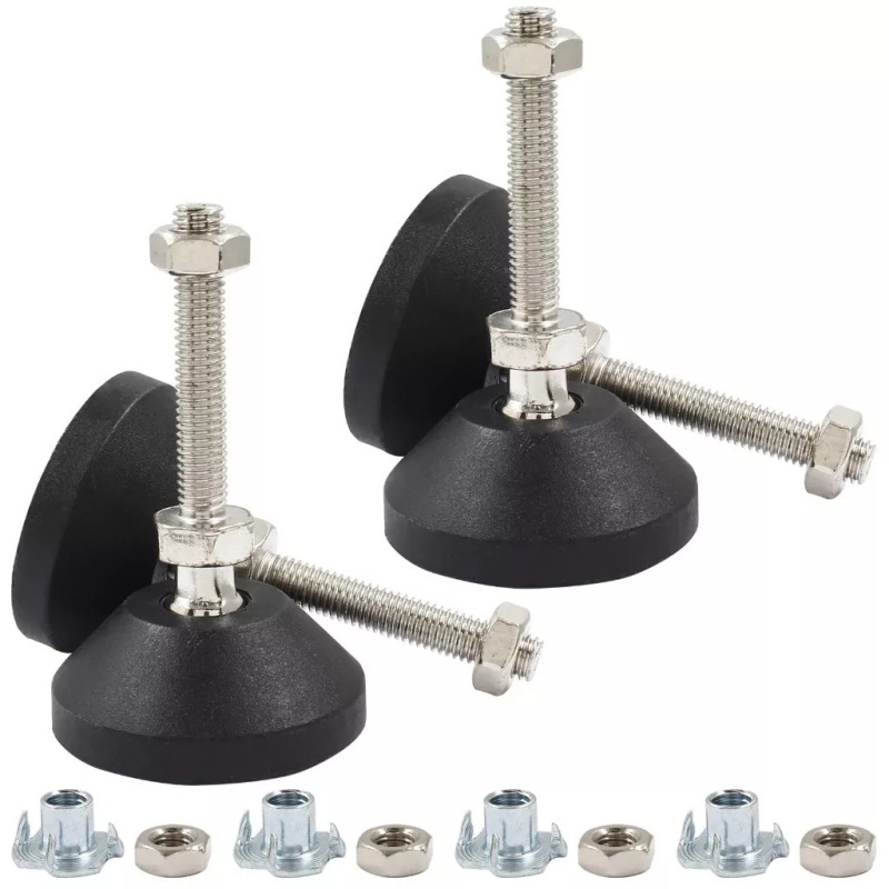 4pcs 50mm Nylon Feet Cup,Table Legs,Footings For Furnitures ,Adjustable ...