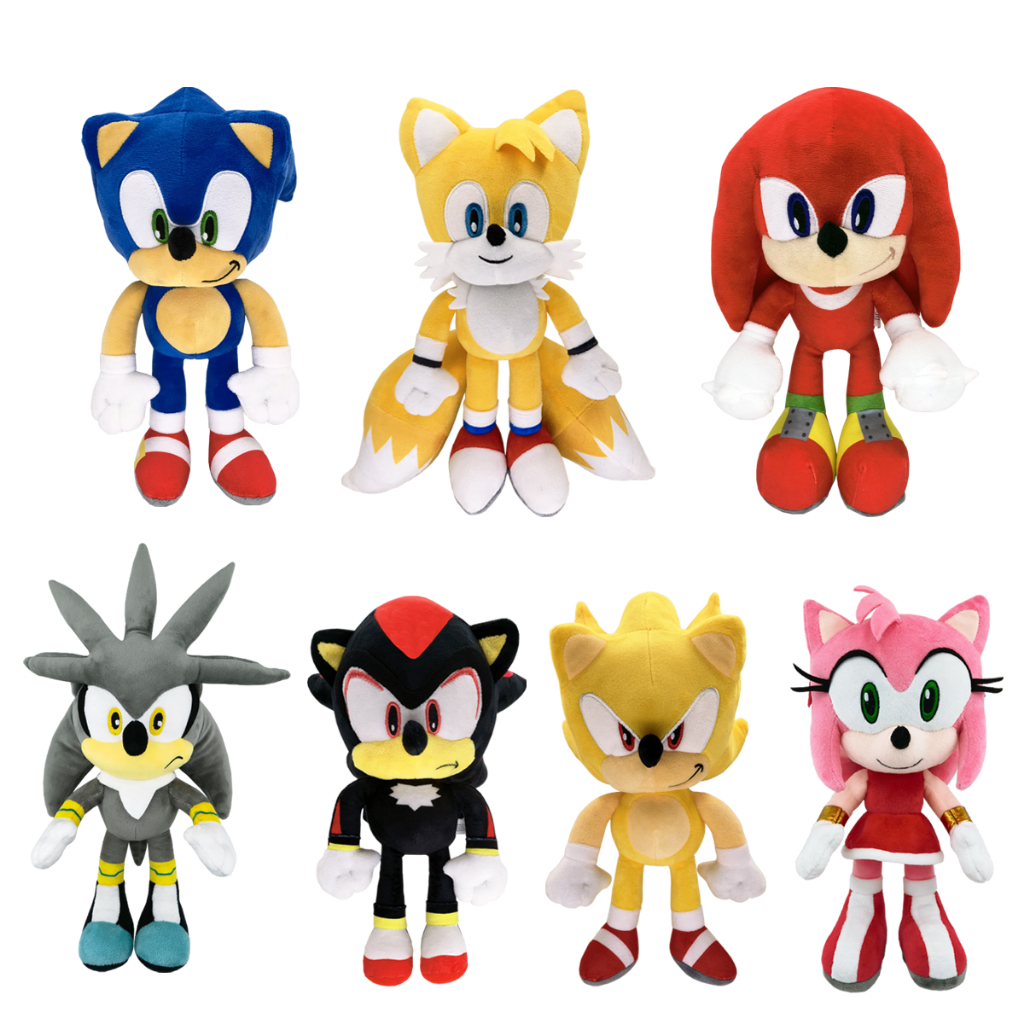 Super Sonic Stuffed Toy Hedgehog Sonic Plush Toy Cute Sonic Stuff Toy ...