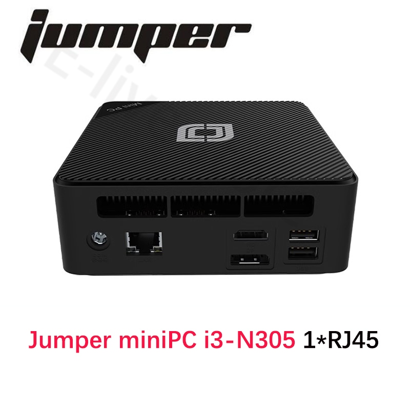 Jumper N305 MINI PC i3-n305 Soft Router Barebone System Pocket Computer ...