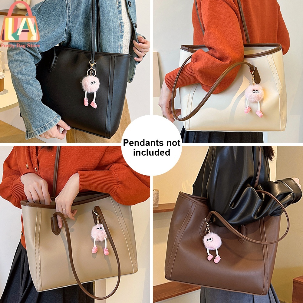 PB Japanese Simple Women Shoulder Bag Large Tote Bags For Office Woman ...