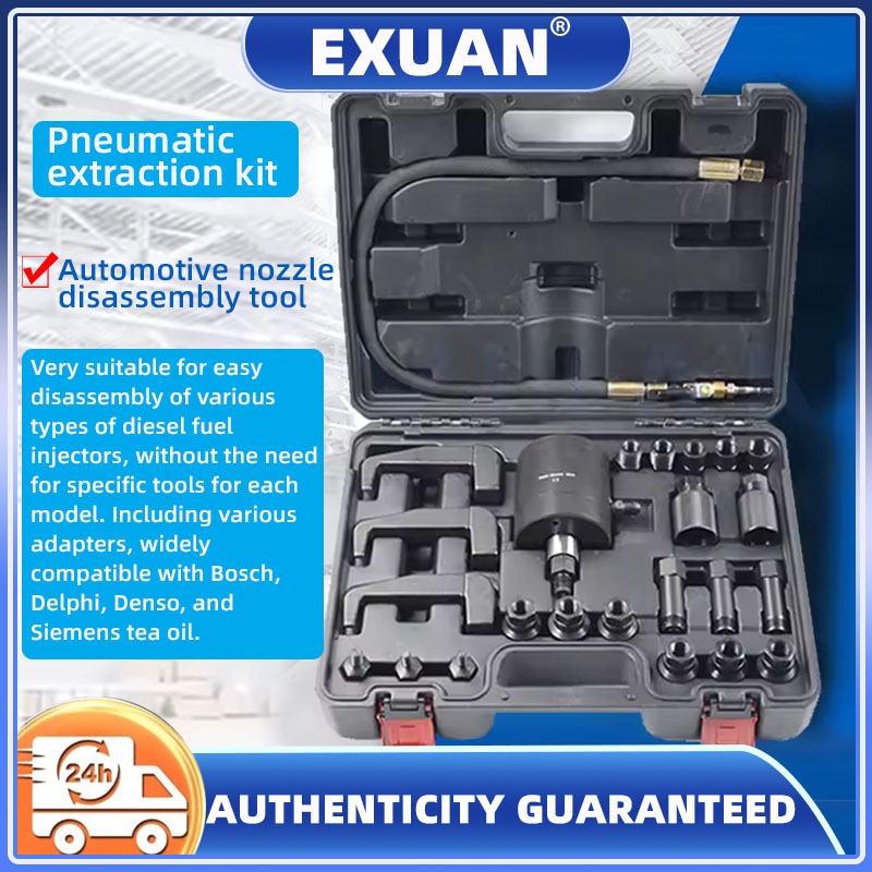 Pneumatic Extractor Kit Diesel Injector Removal Puller Pneumatic ...
