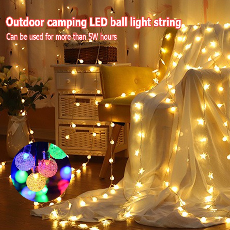 Decorative Lights LED String Lights Round Fairy Lights Home Party ...