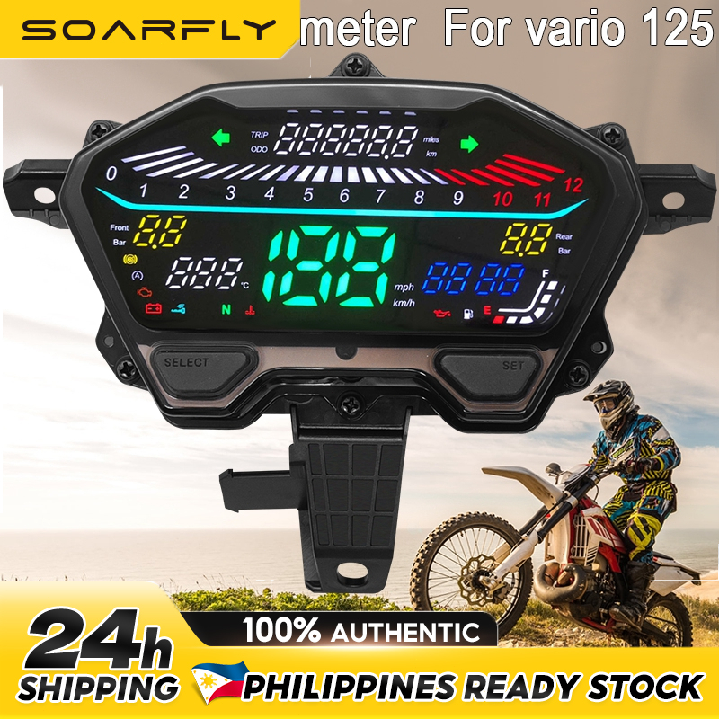 SOARFLY New LED Full Digital Speedometer LED Digital Tachometer for ...
