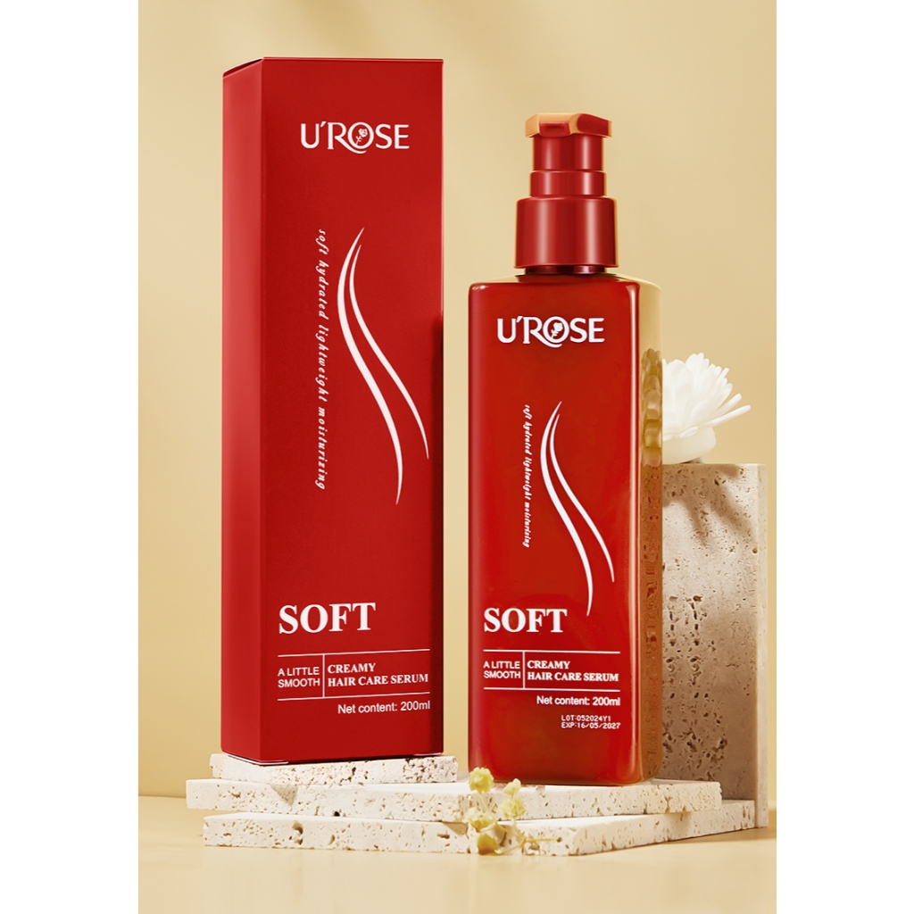 UROSE Fragrance Smoothing Hair essence Milk 200ml Hair Conditioner Mask ...
