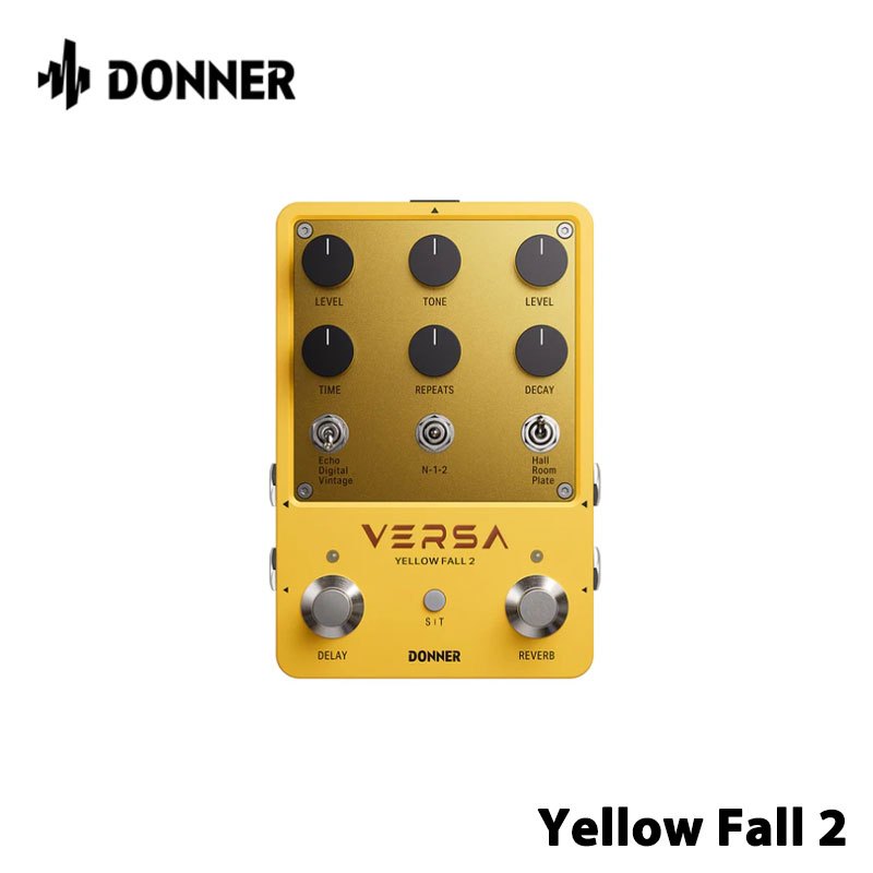 Donner Yellow Fall 2 Reverb-Delay Combo Guitar Pedal | Shopee Philippines