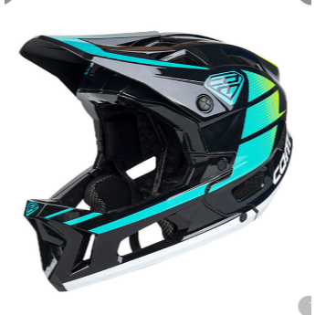 Original COM Cycling Helmet Bike Helmet Mtb Full Face Helmet Adult DH ...