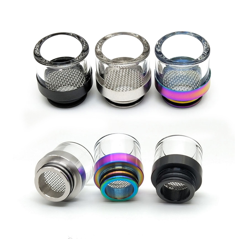 810 Glass Drip Tip Glass Anti Explosion Oil Suction Nozzle | Shopee ...