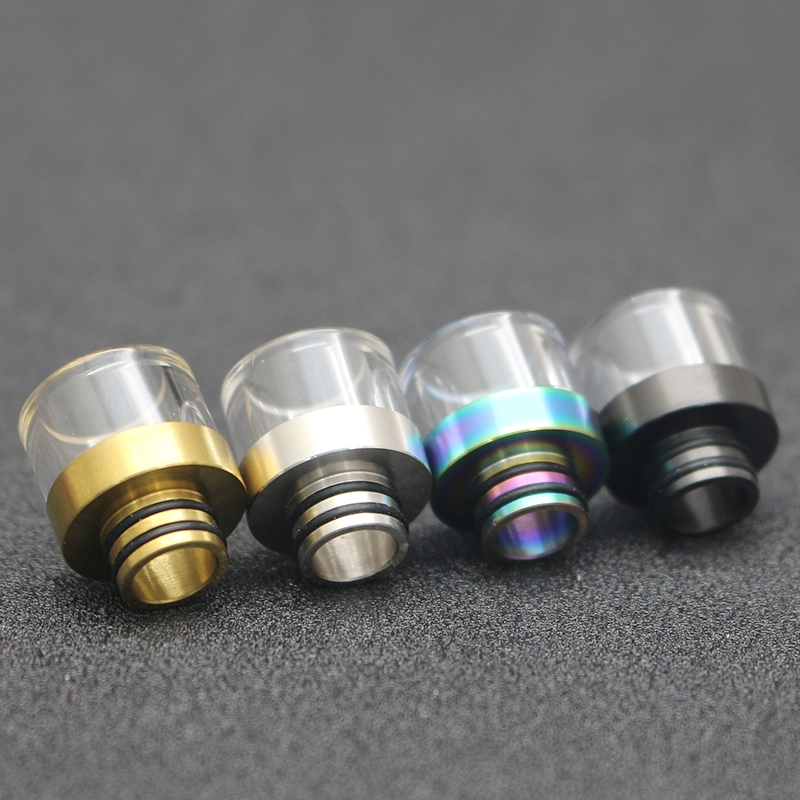 510 Glass Drip Tip Stainless Steel Suction Nozzle | Shopee Philippines