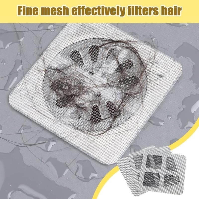 Disposable Hair Drain Stickers Upgraded Floor Drain Sticker Sink Drain ...