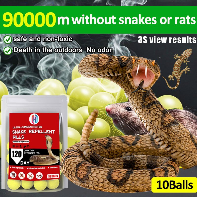 No more snakes and rats Germany snake repellent 10pcs snake repellant ...
