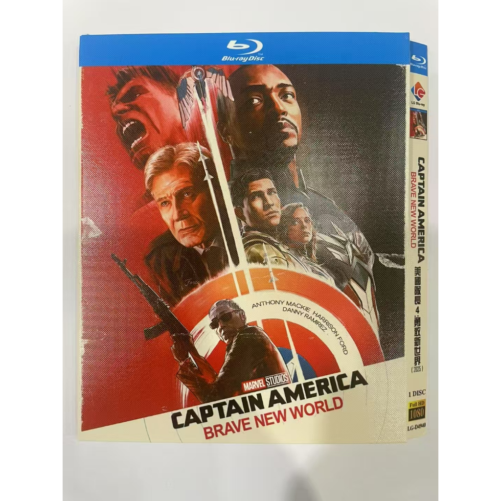 Blu-ray BD American Action Sci-Fi Adventure/ Captain America: Brave New ...