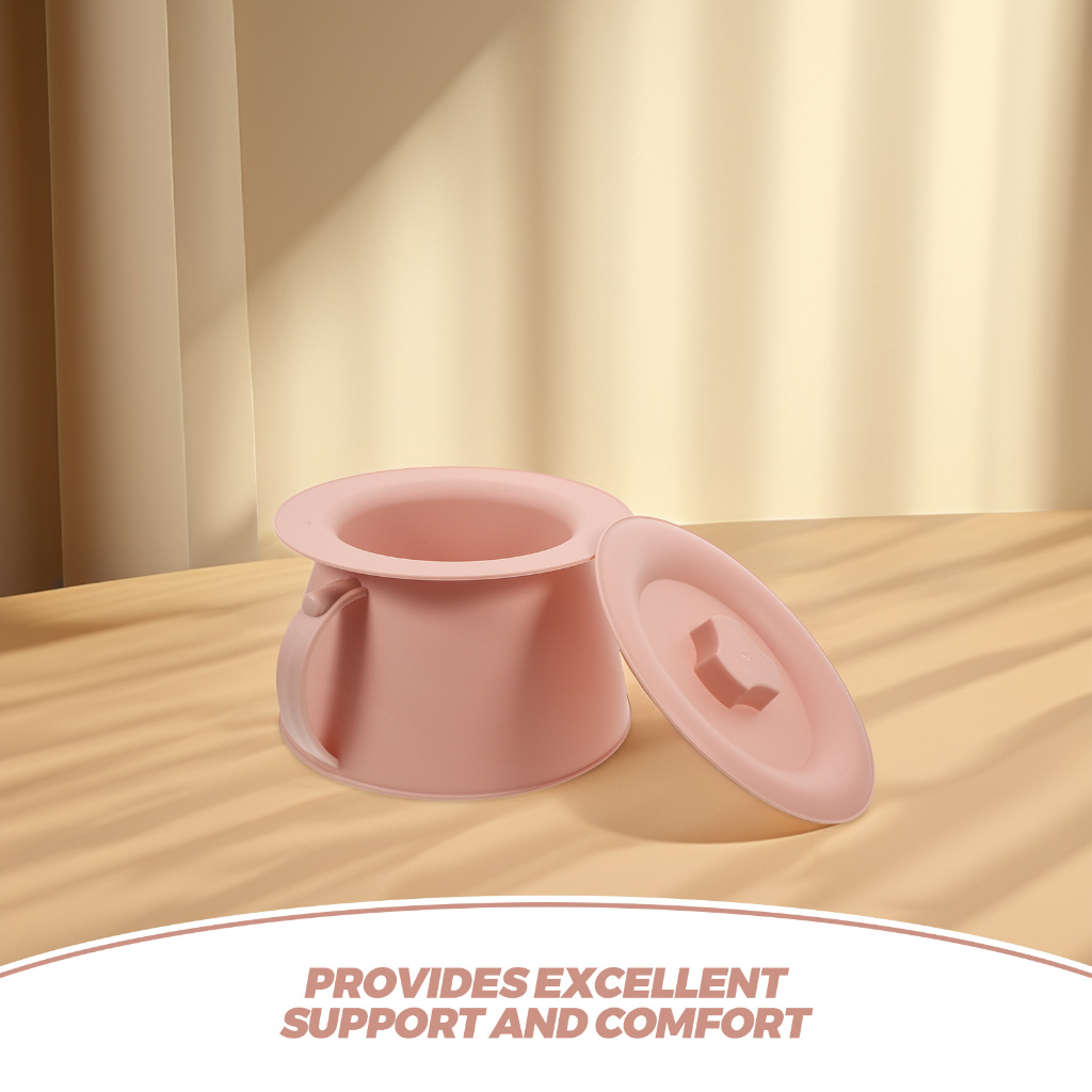 【in stock】1 Set Chamber Pots Portable Toilet With Lid And Cleaning ...