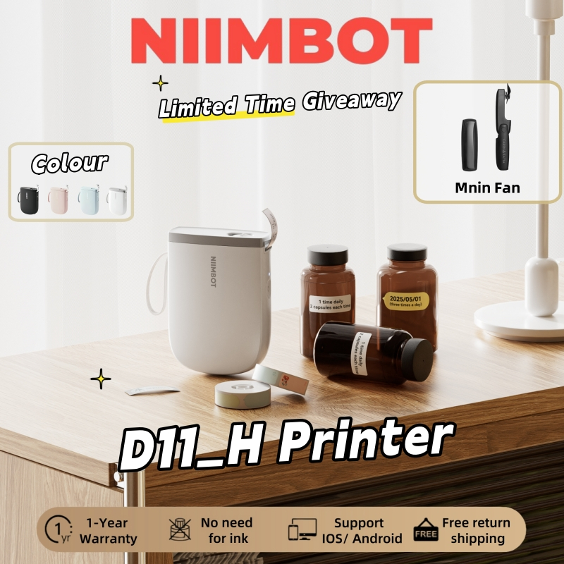 HOT SALE! NIIMBOT D11H Tag Printer – Officially Licensed in PH | Shopee ...