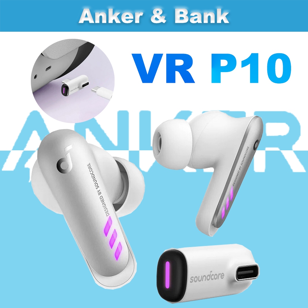 Soundcore by Anker VR P10 Wireless Earbuds Simultaneous Bluetooth and ...