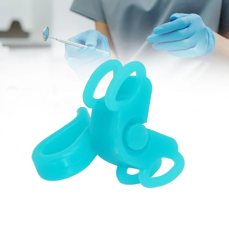 1/3 Set Dental Oral Hygiene Dental Bite Blocks Silocone Cheek Retractor ...