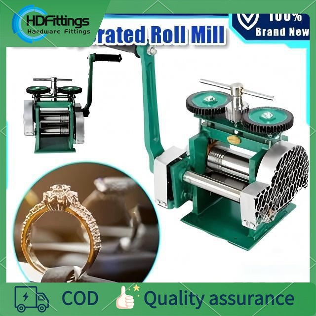 Manual Operation Jewelry Press Machine with Flat Pattern Rolling Mill ...