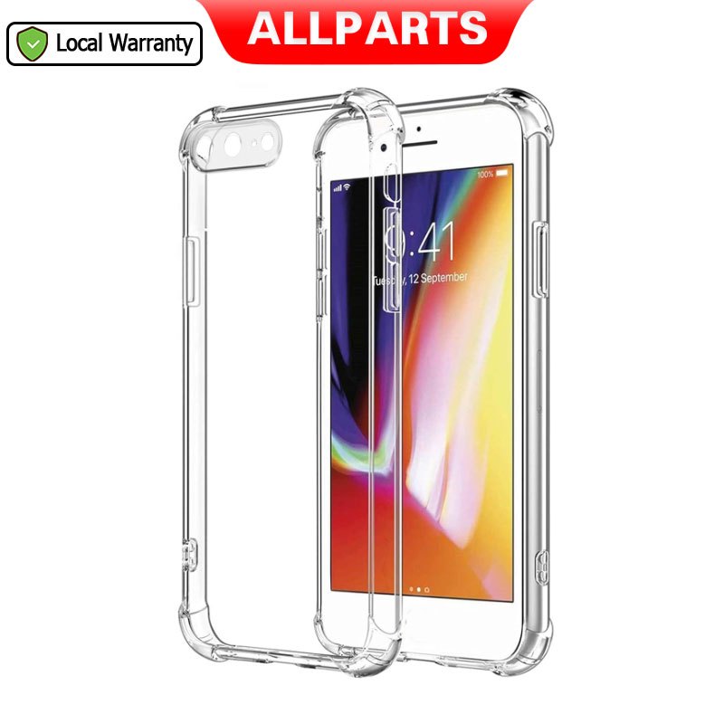 Shockproof Phone Case for IP 7 Plus / 8 Plus Case Flexible TPU Bumper ...