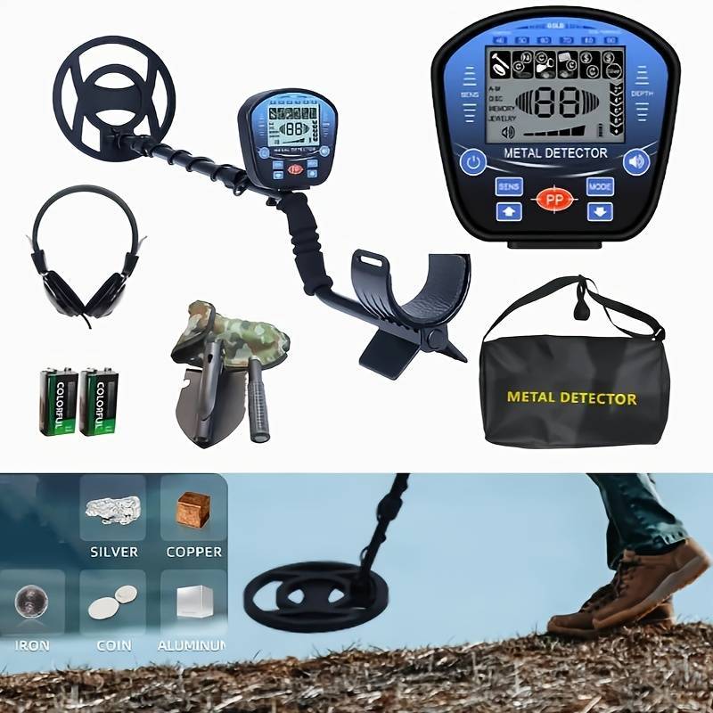 Metal Detector High Precision Scanner Handheld Treasure Hunter Gold ...