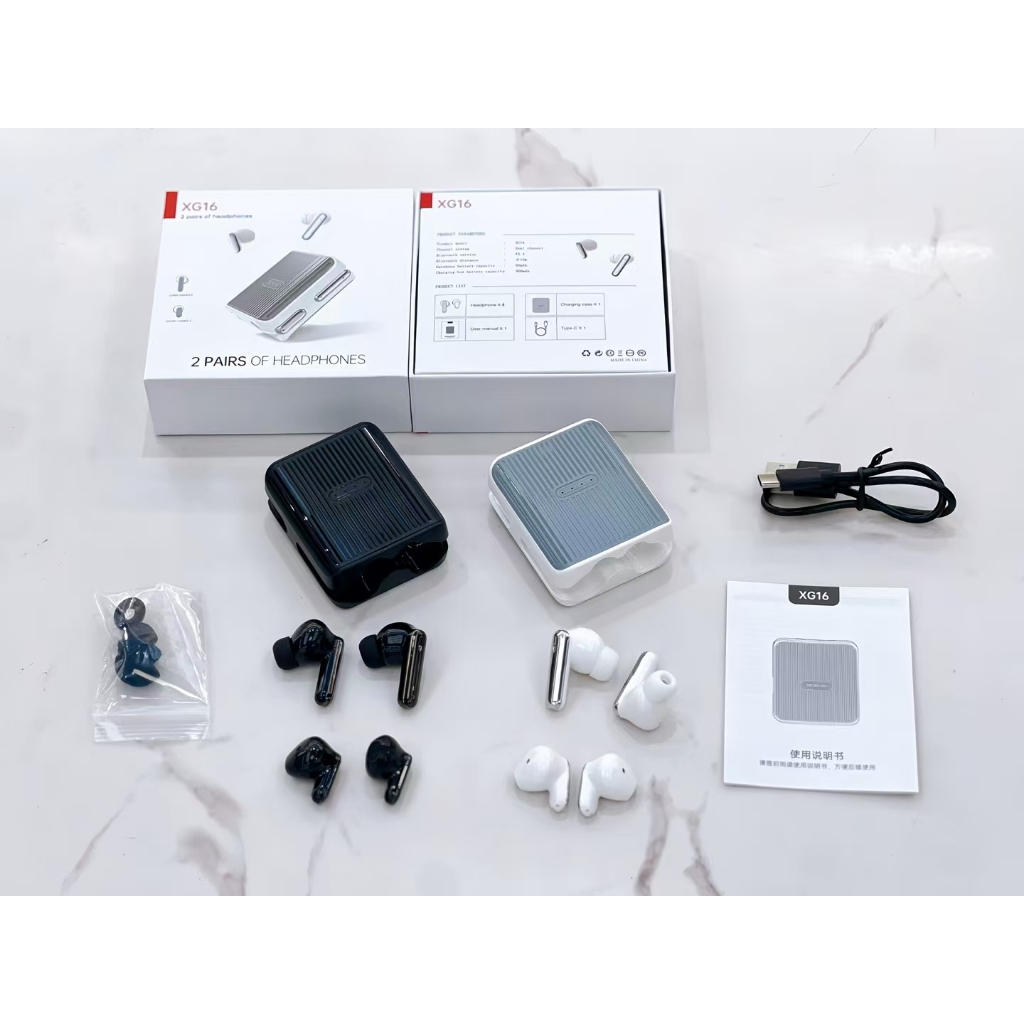 New Bluetooth earphones XG16 wireless 4 earphones in ear stereo TWS ...