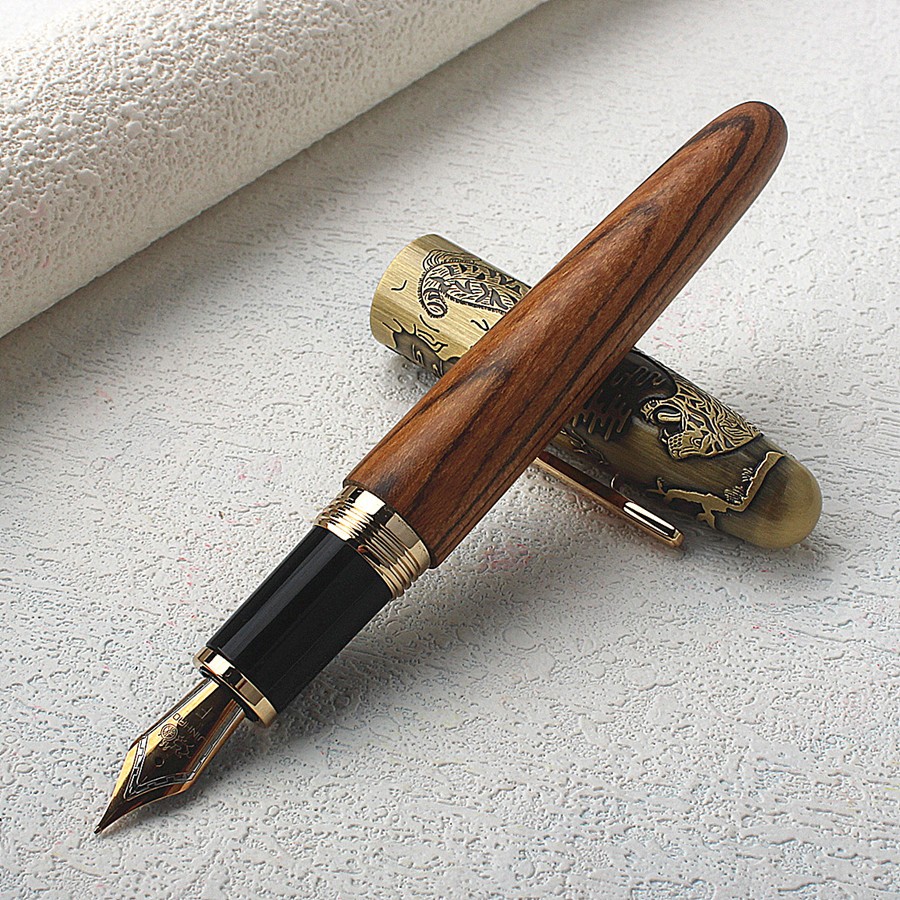 Jinhao 9056 Luxury High-End Men Office Writing Fountain Pen Signature ...
