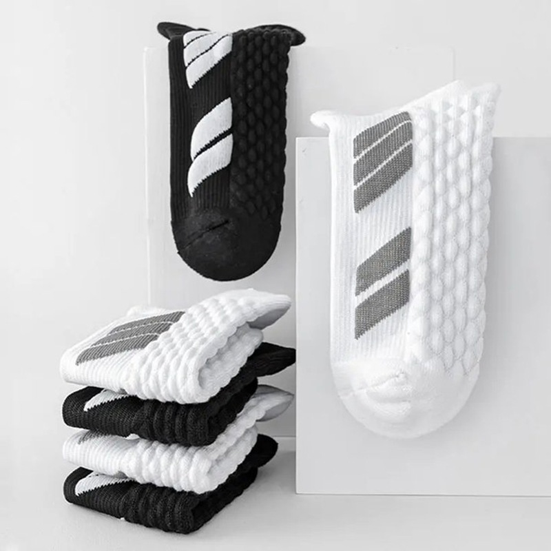 Men's Sports Socks Quick-Dry Anti-Odor Moisture-Wicking for Running ...