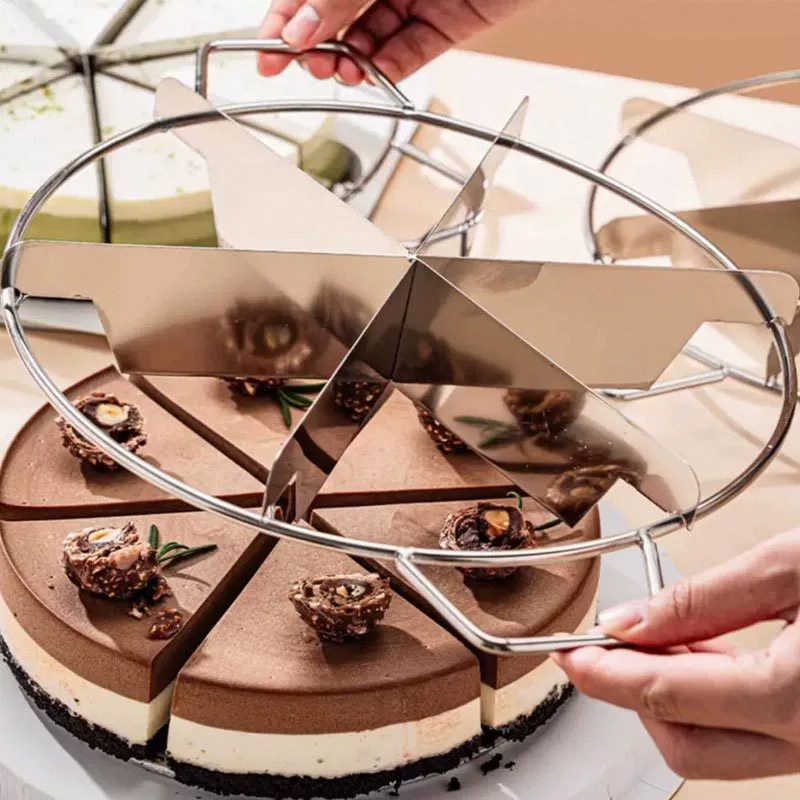 Cake Divider 6 Equal Pcs Equal Pcs Cutter 20cm | Shopee Philippines