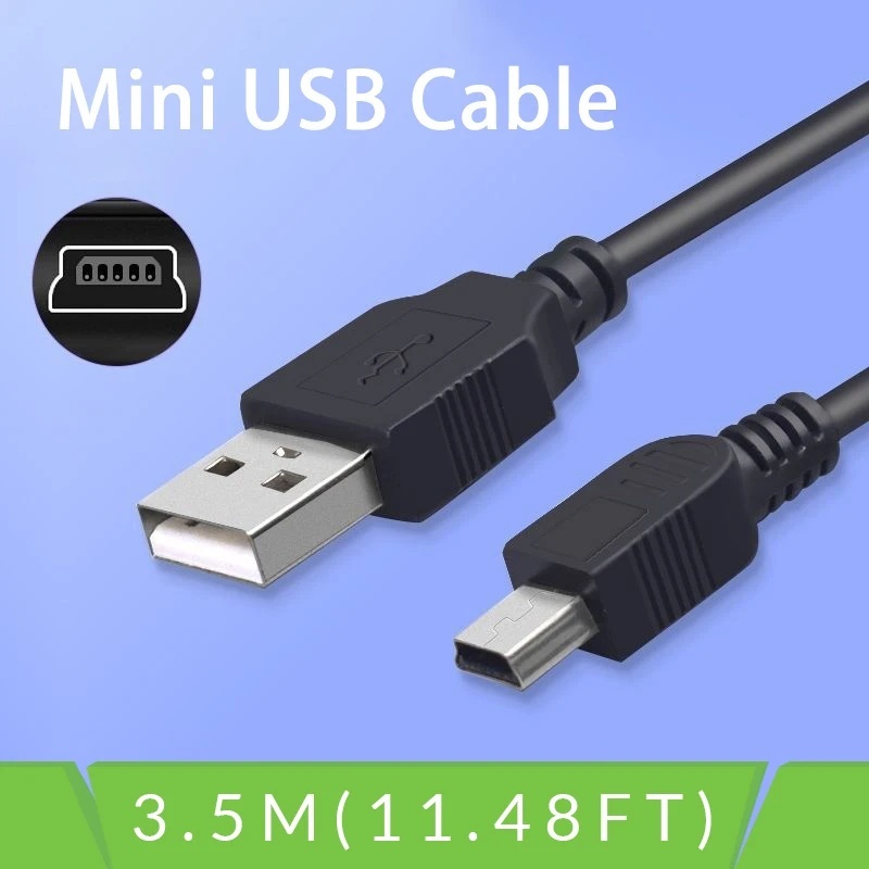 Mini USB Cable To USB Fast Data Charger Cable Mobile Phone Accessories ...