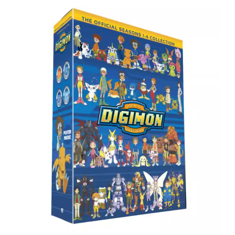 Digimon Full Version Digimon 32DVD Animation Movie English Japanese ...